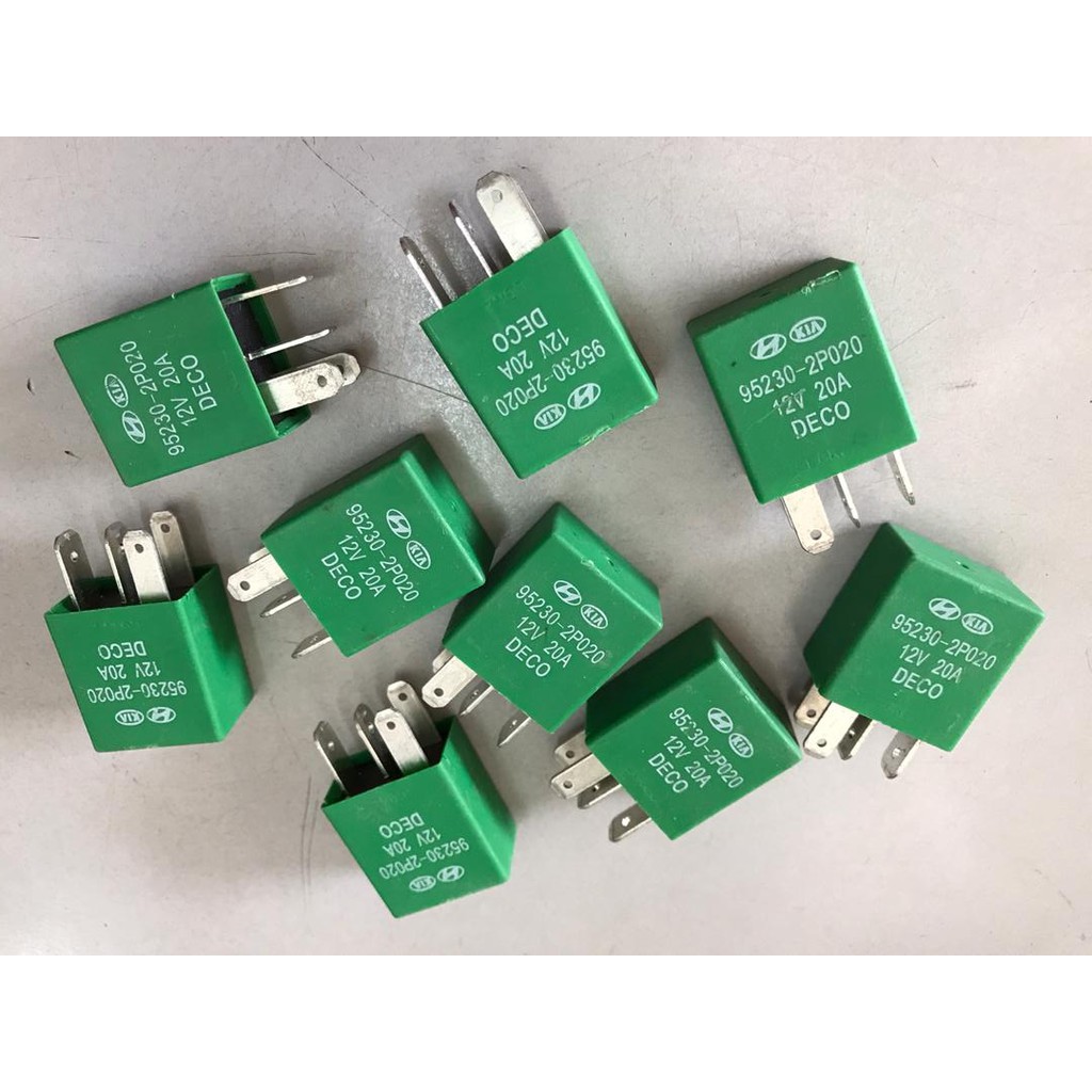 Power Air Cond Relay ( 4 Pin - 20A ) For Proton / Kia / Hyundai ( Old ...