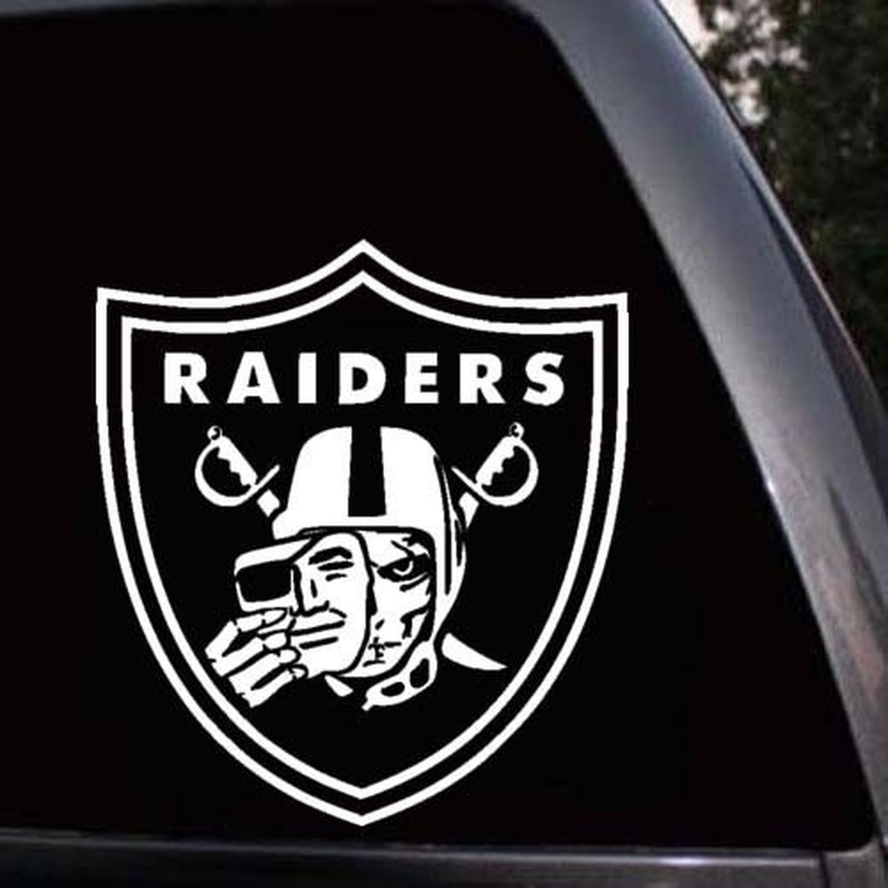 Raider Nation Decal Oakland Raiders "Raiders Life" Car Decal - Vinyl ...