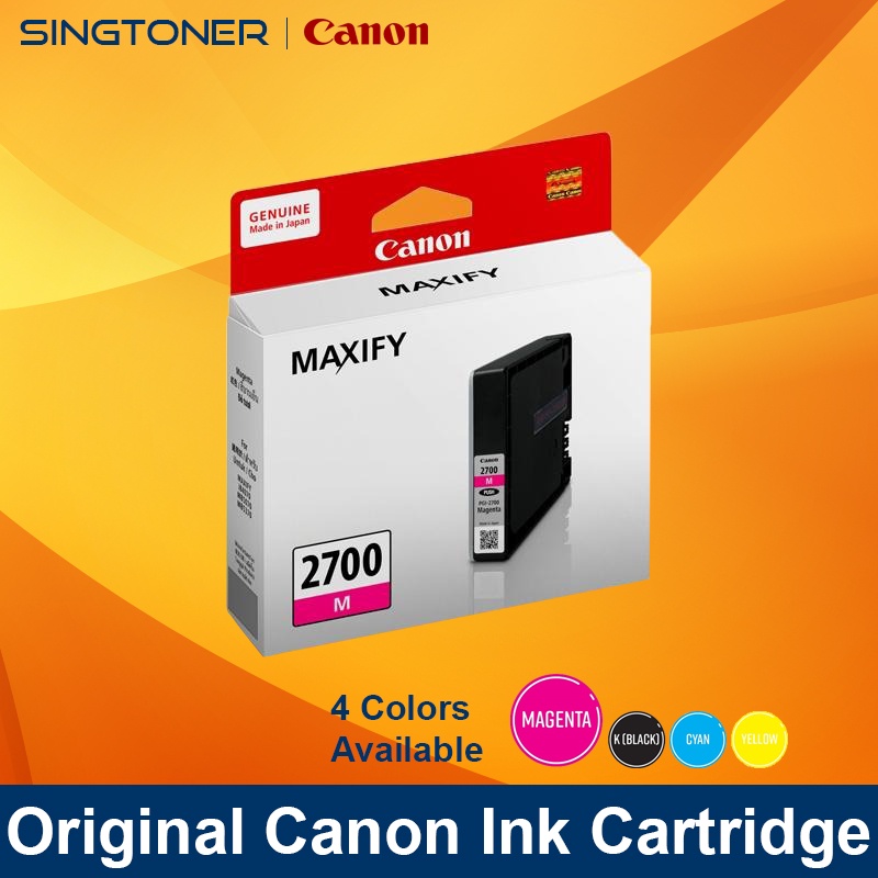 Canon PGI-2700 Color Ink For Printer iB4070 MB5070 MB5370 PGI2700 PGI ...
