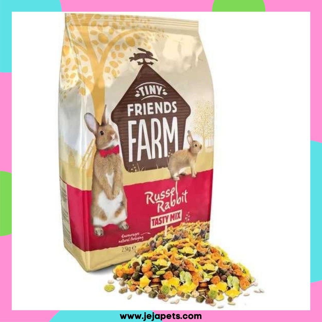 Supreme Tiny Friends Farm Muesli Pet Food (Russel Rabbit) - 907g / 2.72kg | Shopee Singapore