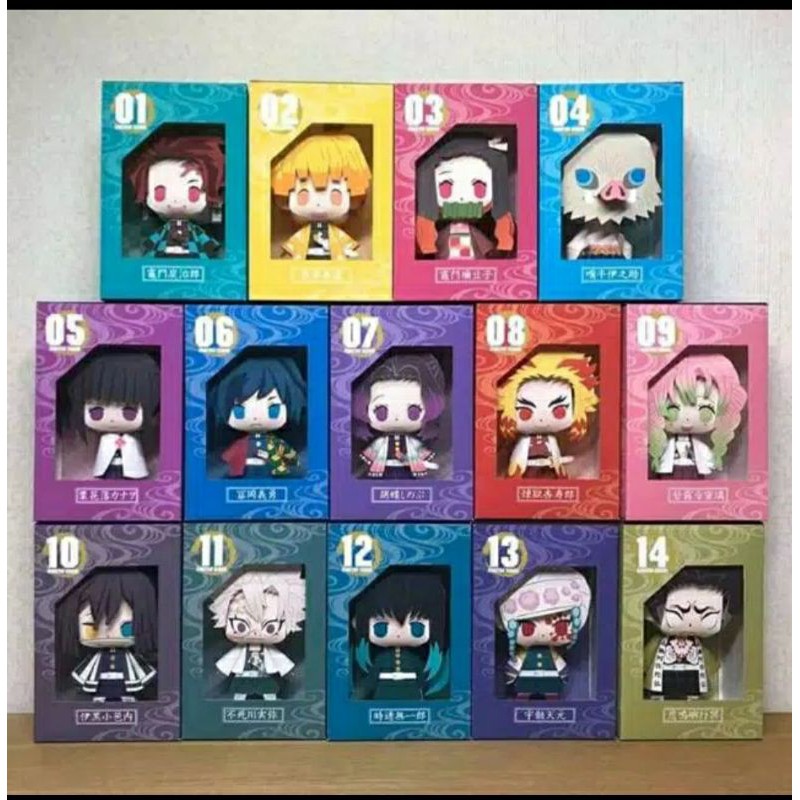 Papercraft kimetsu no yaiba chibi | Shopee Singapore