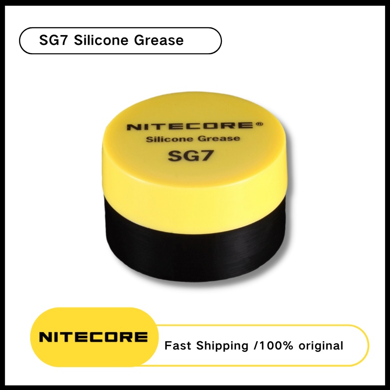 NITECORE SG7 Flashlight Silicone Grease (5g)Torch Maintenance Greases Oils accessories | Shopee ...