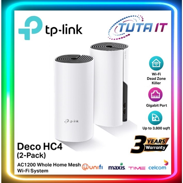 TP-LINK Deco HC4 AC1200 Whole Home Mesh Wi-Fi System | Shopee Singapore
