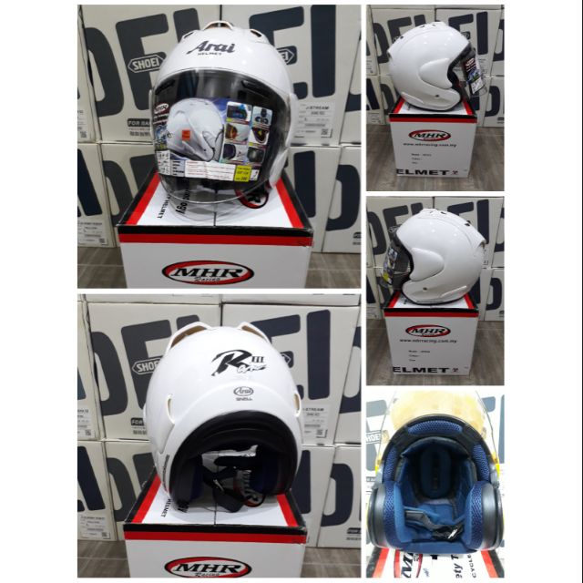 HELMET MHR RAM3 WHITE (COPY) | Shopee Singapore