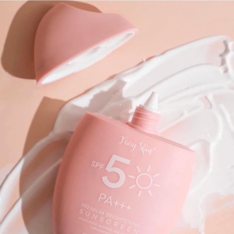 fairy skin premium brightening sunscreen viral tiktok | Shopee Singapore