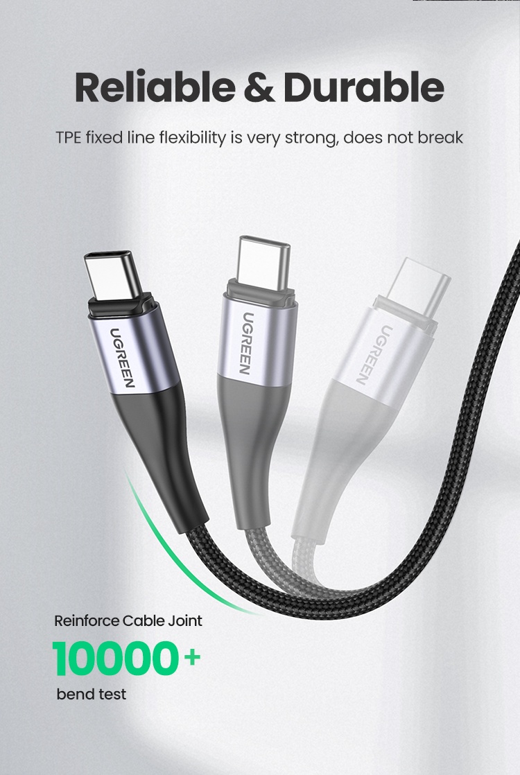 UGREEN 100cm Magnetic USB Cable Micro USB Cable | Shopee Singapore