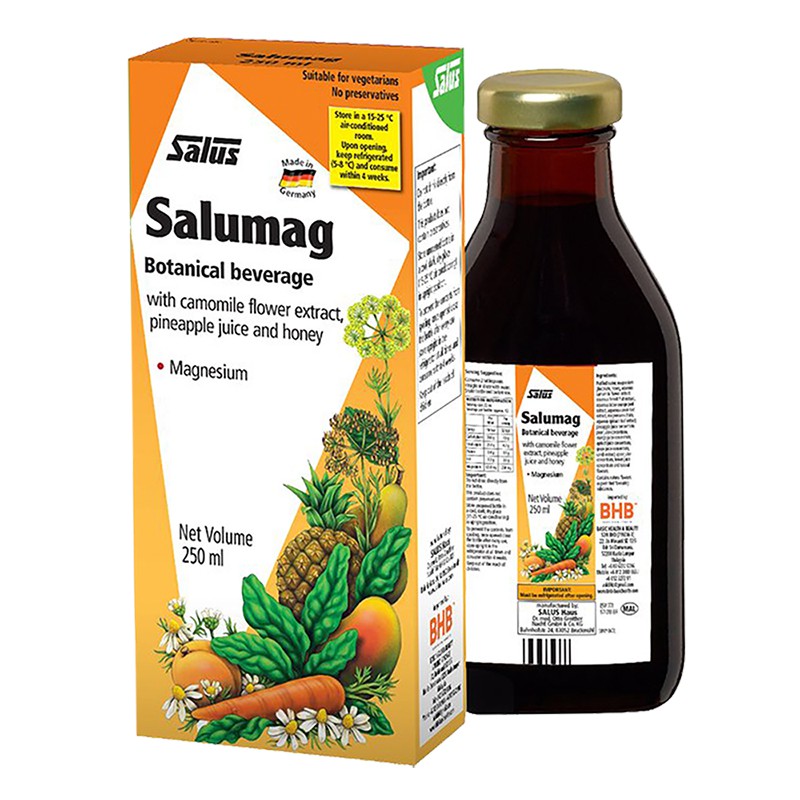 Salus Haus Salumag - Liquid Magnesium Supplement 250ml from Germany ...