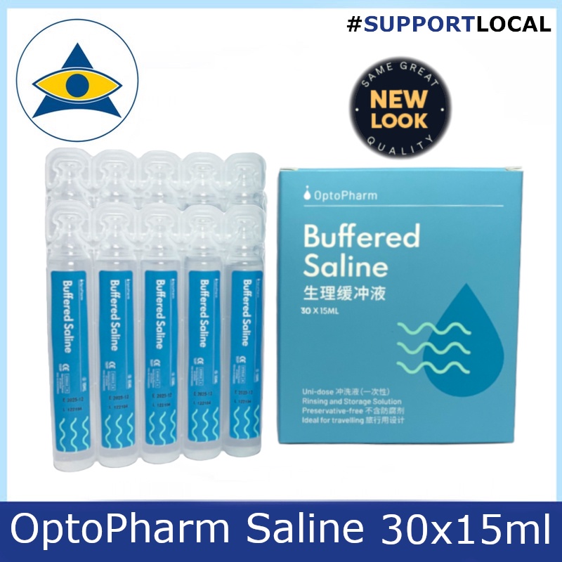 Opto-Pharm Dose Saline | For rinsing contact lenses | Shopee Singapore