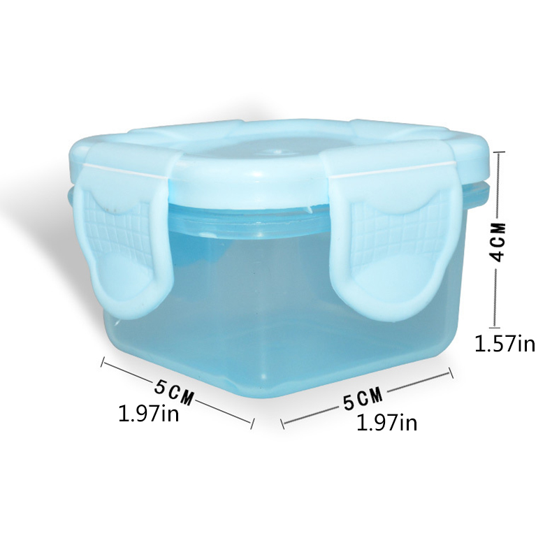 Food Storage Container Small Plastic Moisture-proof Containers Mini Box ...