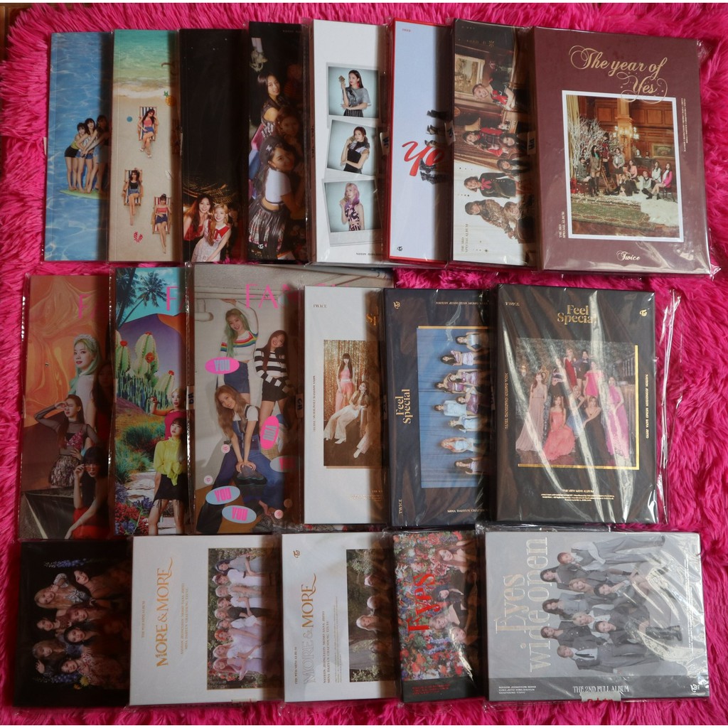 TWICE PART 2 UNSEALED ALBUMS AND TO SHIP (PB+CD ONLY) | Shopee Singapore