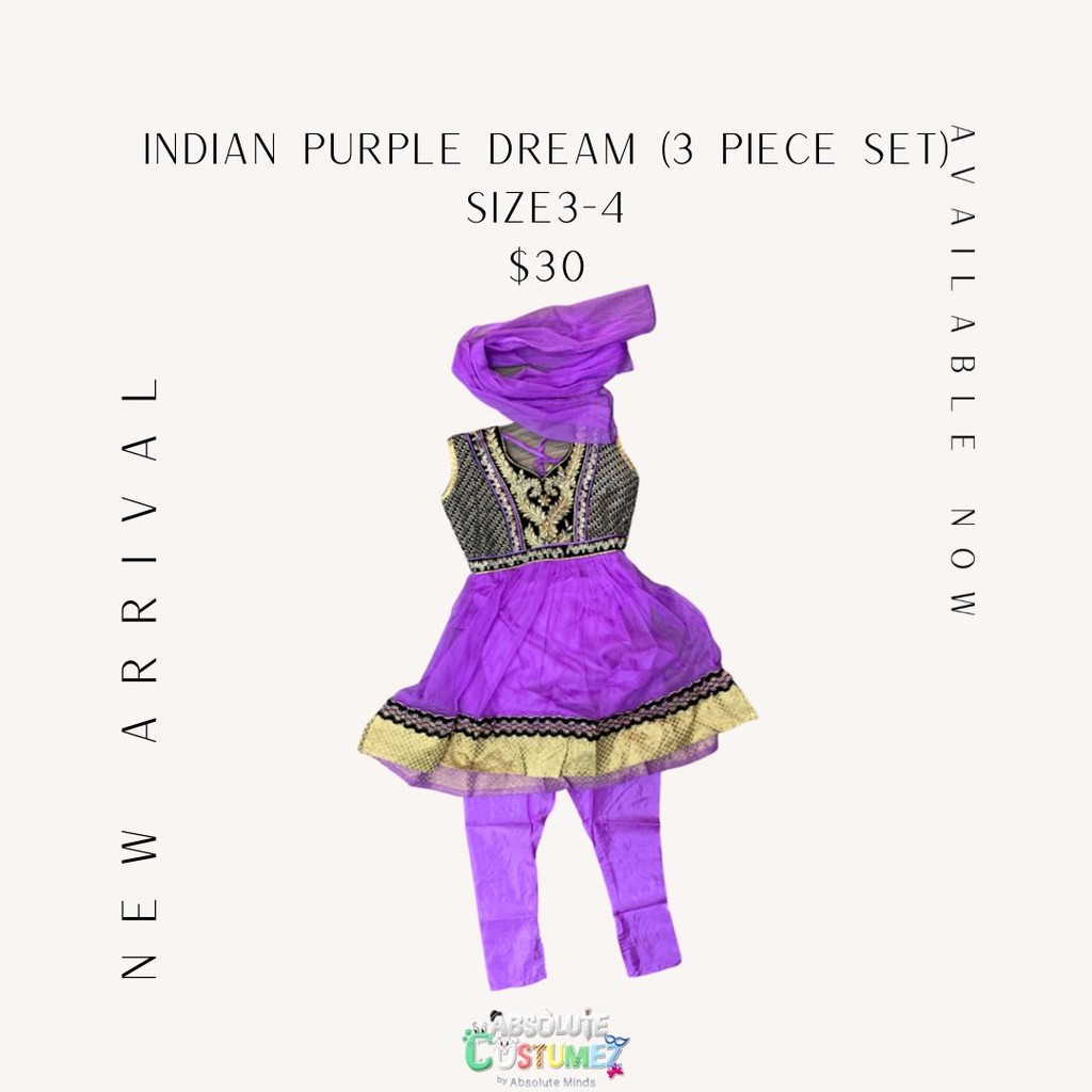 Local Seller Indian Kurti Deepavali Girls Diwali Kids Costume ...