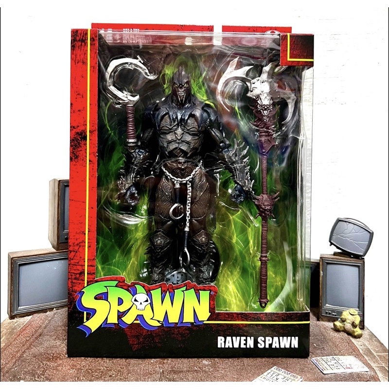 Mcfarlane Toys Spawn Wave 3: Raven Spawn (Small Hook) | Shopee Singapore