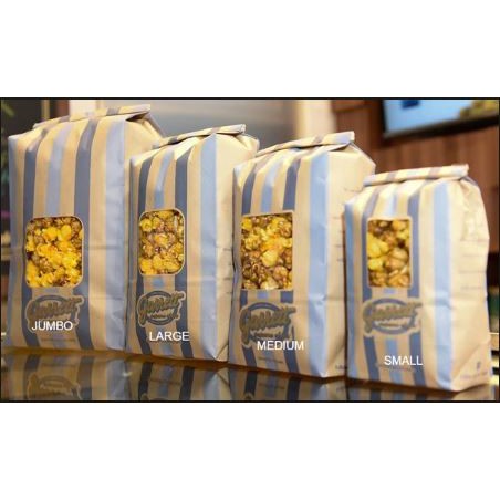 Garrett Popcorn/SMALL MEDIUM LARGE Size/Gourmet Popcorn Made in Chicago ...