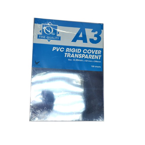 PVC A3 RIGID SHEET 0.2mm ( 100 sheets) | Shopee Singapore