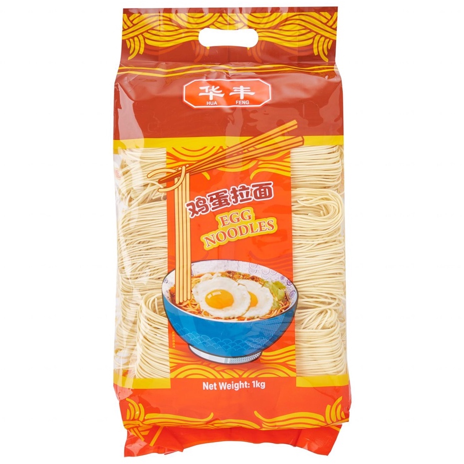 HUA FENG EGG NOODLES 1KG (03540) | Shopee Singapore