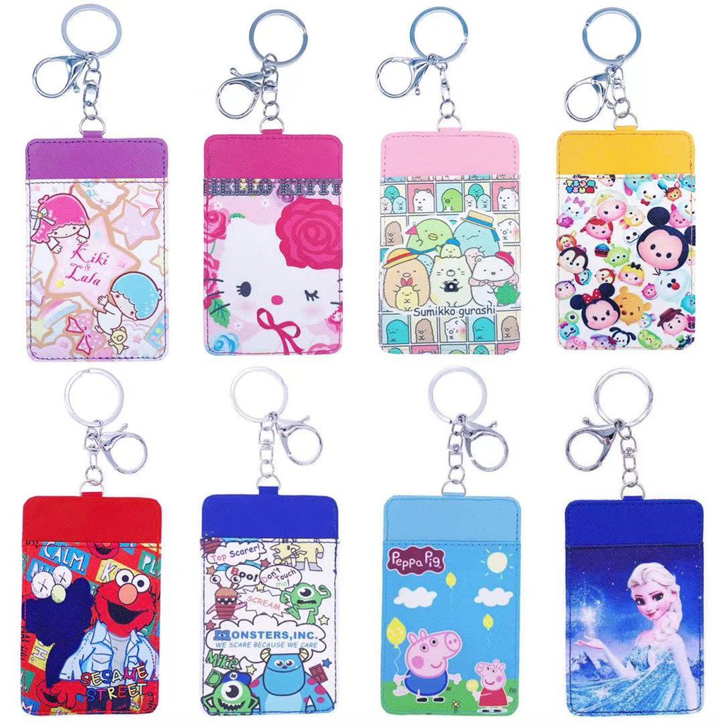Cartoon Character Design Card Holder Cardholder Library Wallet Ezlink ...