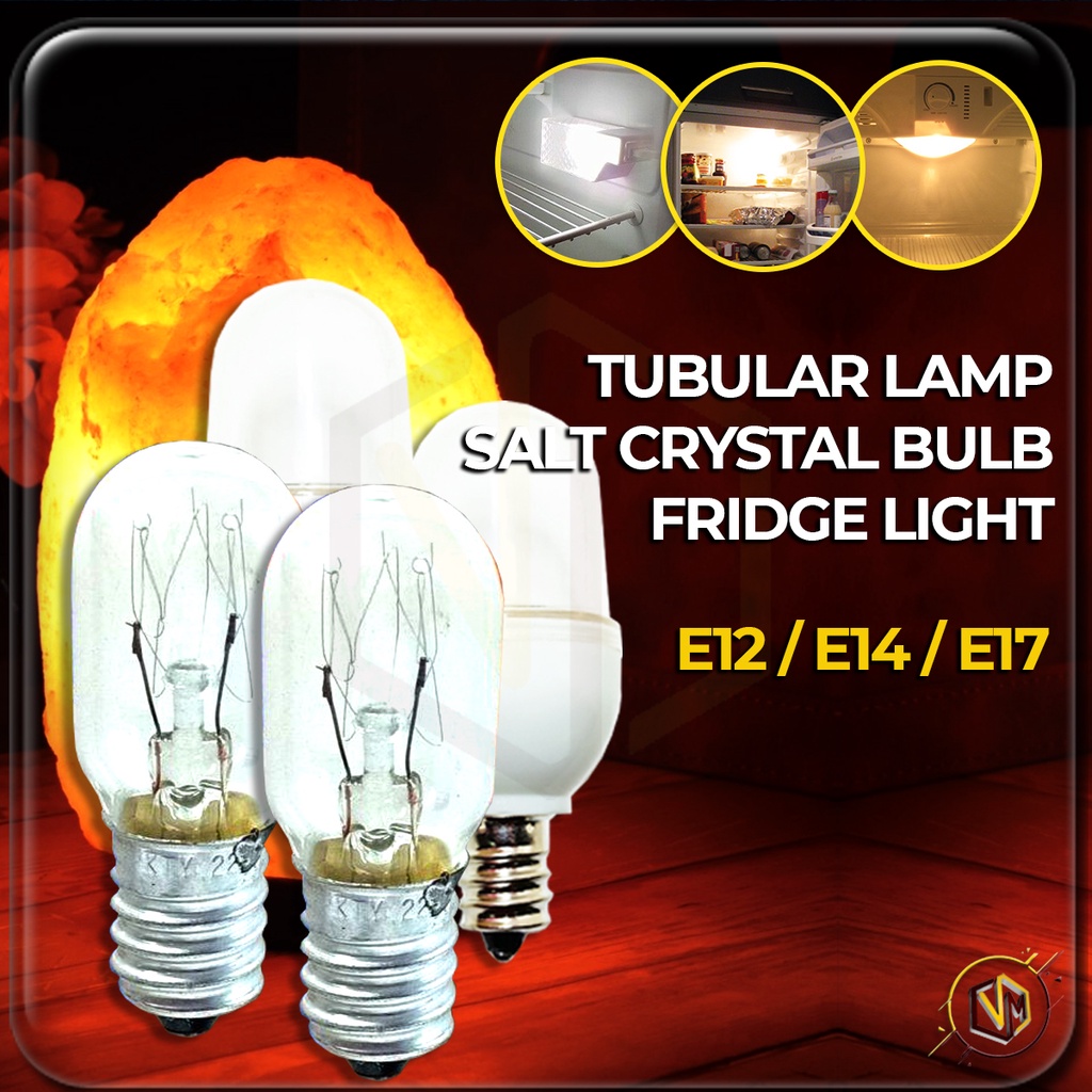 Freezer Light Fridge Lamp Bulb Refrigerator Salt Lamp LED Mentol Lampu ...