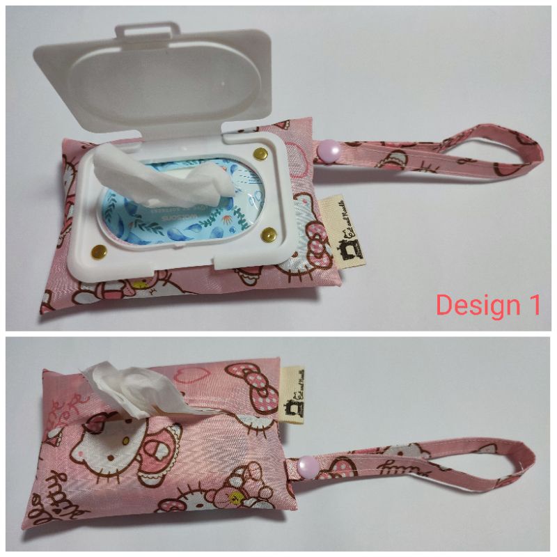 Handmade Waterproof 2in1Small Wet Tissue Pouch | Shopee Singapore