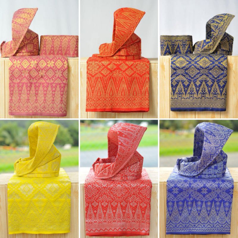 Set Tanjak Pengantin moden inspirasi Balong Raja songket with/without ...