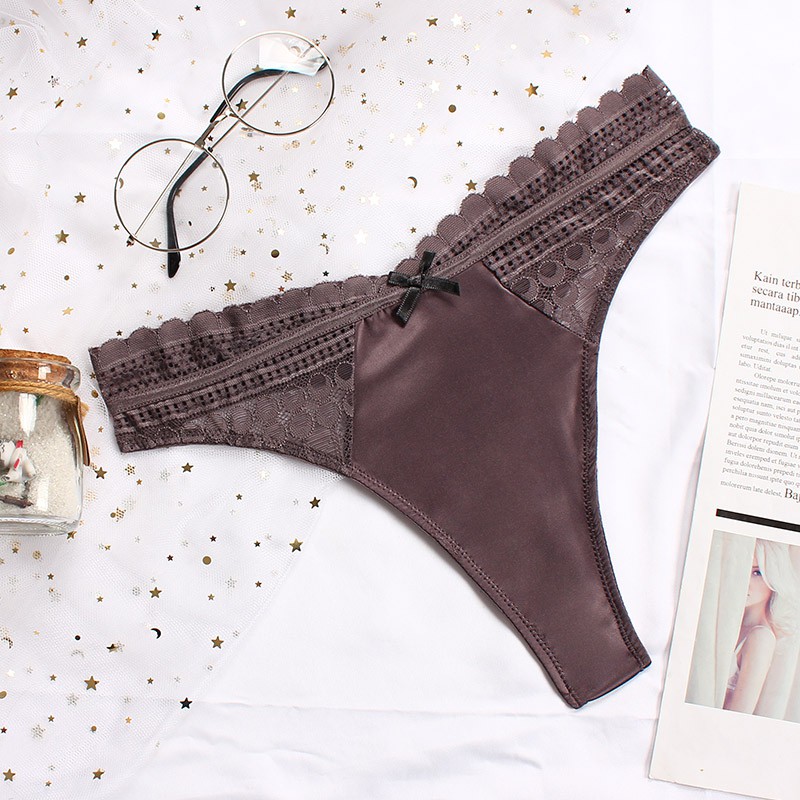 High Quality Womens Seamless Panties Solid Ultra Thin Panties 1055