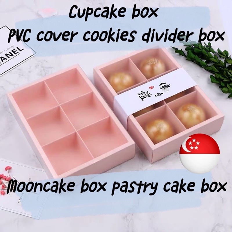 🇸🇬READ STOCK🔥2&4&6 Slot Boxes for Mooncakes/ Dessert/ Cookies | Kotak ...