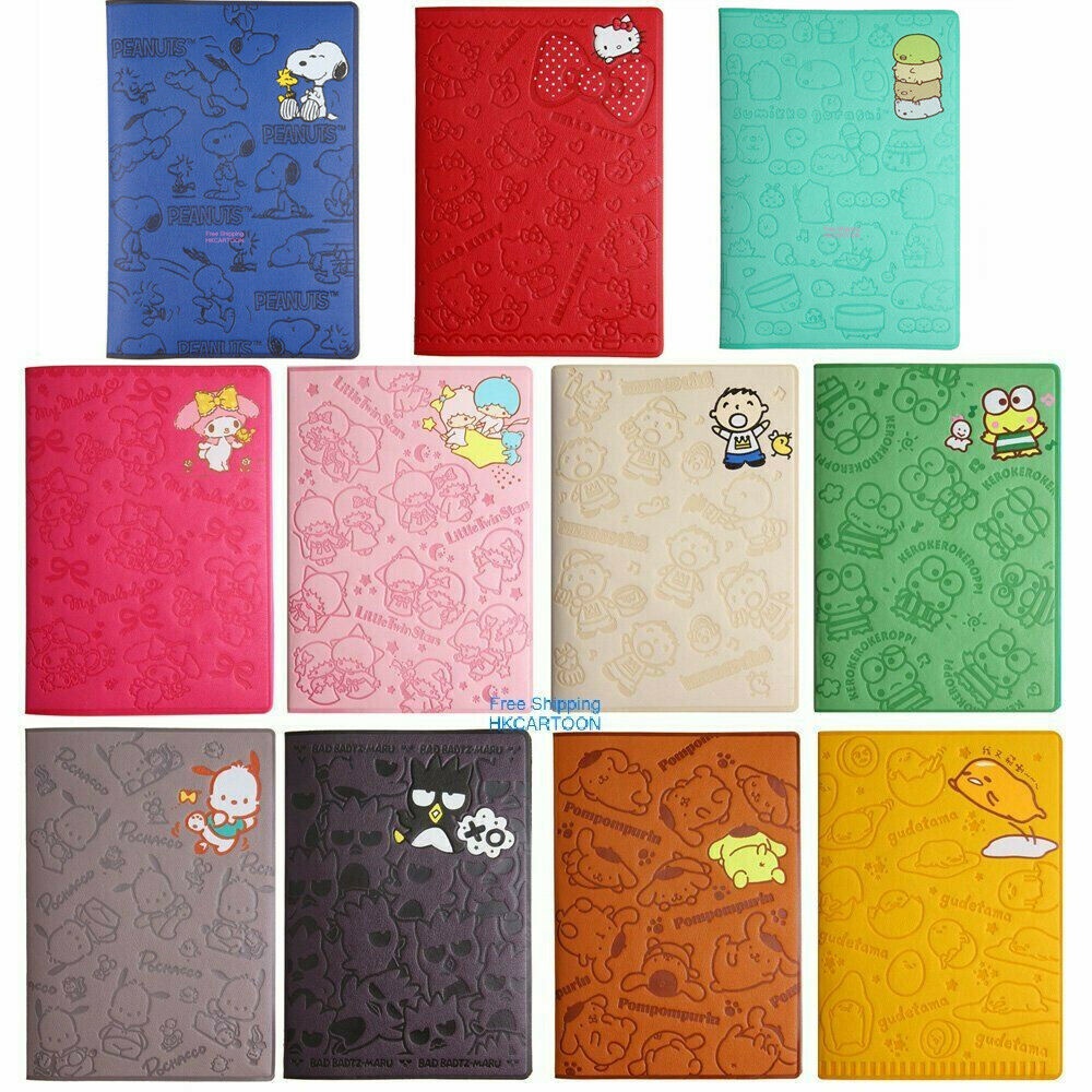SANRIO KITTY GUDETAMA POCHACCO SNOOPY MULTI PURPOSE PASSPORT CARD ...