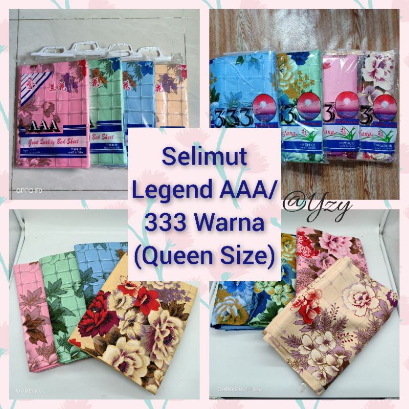 Selimut Legend AAA/333 Warna (Queen Size) | Shopee Singapore