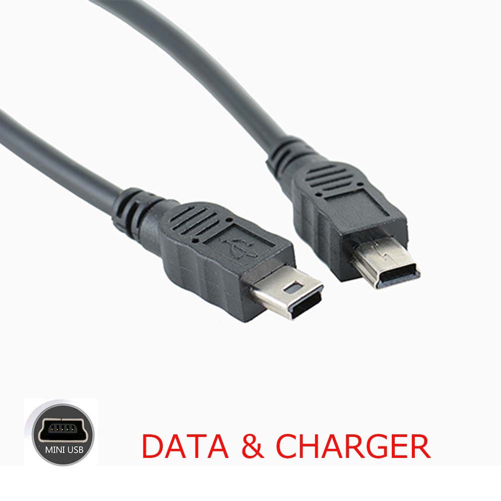 50cm 5Pin Mini USB Mini B Male To Mini B Male M/M Extension Data Line ...