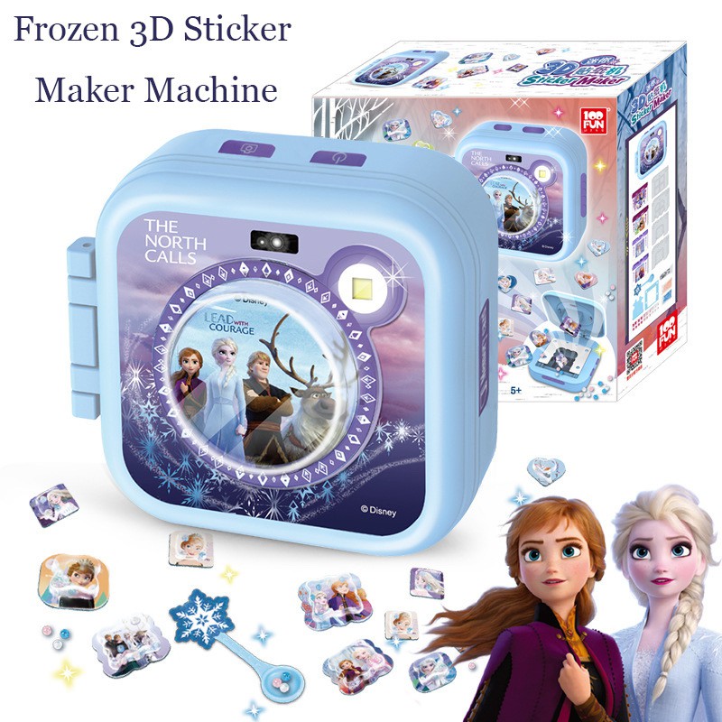 Disney Frozen/Princess Mini 3D Sticker Maker Machine Handmade DIY ...