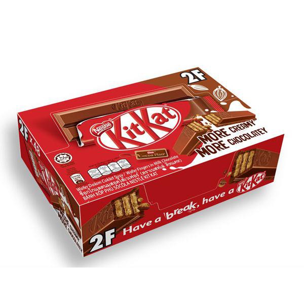 Kit Kat 2 Finger Chocolate Box (24x17g) | Shopee Singapore