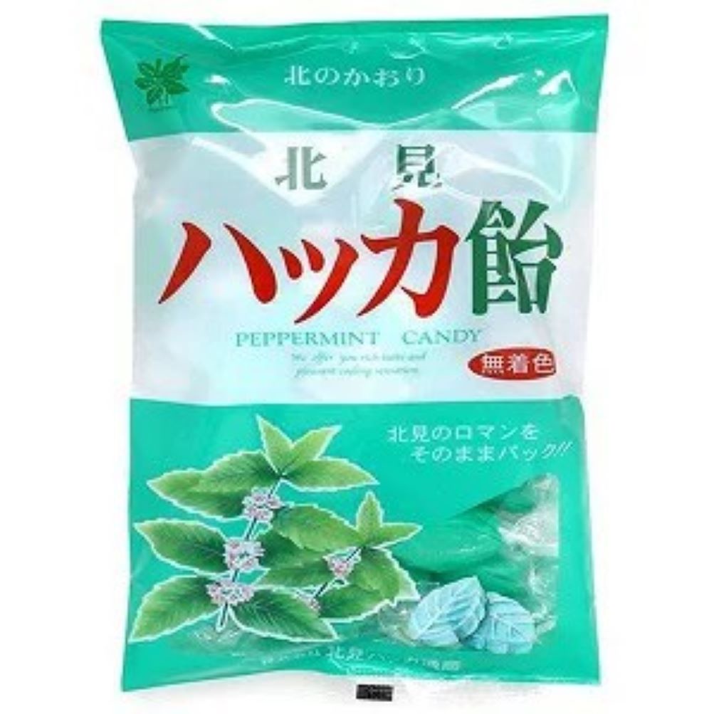 【MADE IN JAPAN】KITAMI HAKKA TSUSHO - Peppermint Candy (250g) Non ...