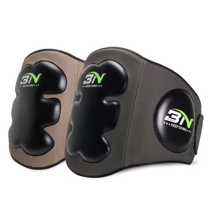 BN MMA Sparring Boxing Muay Thai Belly Pad Stomach Protector Chest ...