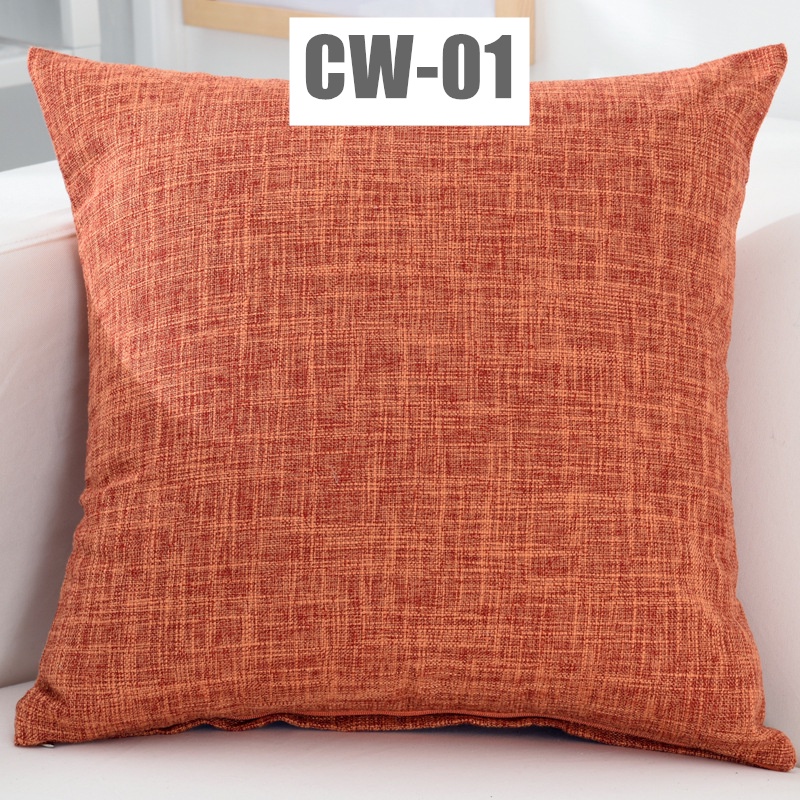 SG Seller Cushion Cover Pillow Cover Heavy Lined Linen Style 30x50cm ...