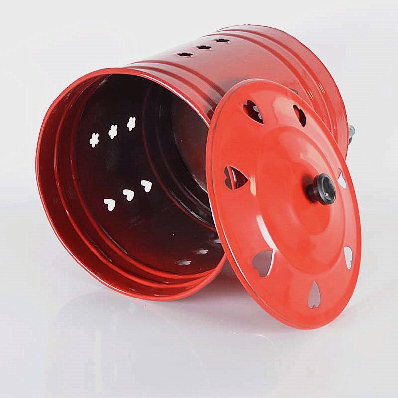 Burning Barrel Extra Thick Red Barrel Enamel Cornucopia Burn Cage ...