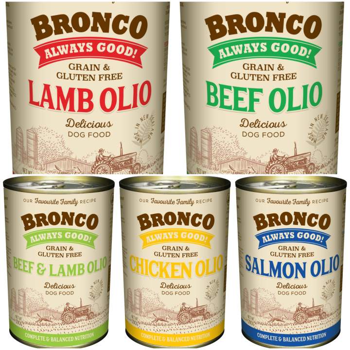 (Doggie delight) Bronco olio dog canned food 390g | Shopee Singapore