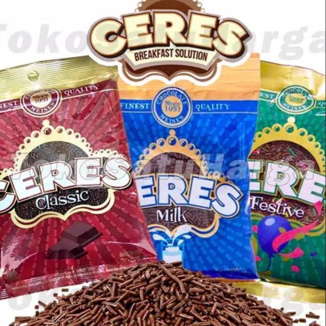 Meses CERES DARK/MILK/FEST/CLASSIC 225GR | Shopee Singapore