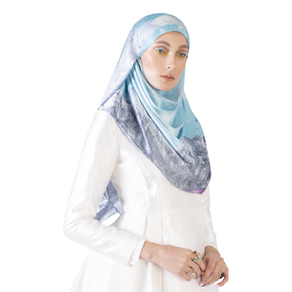 ARJANA X ADAM : Denali Sky (Shawl) | Shopee Singapore