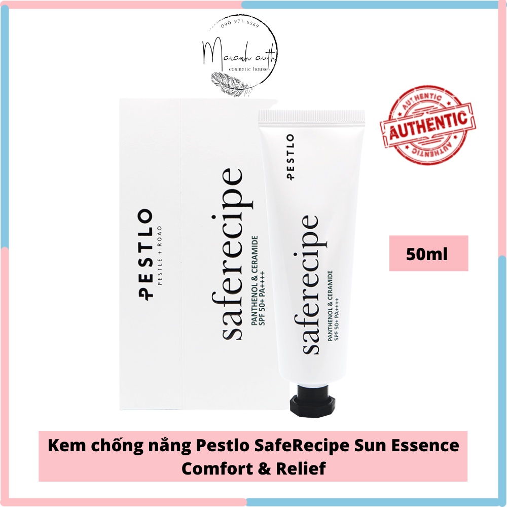Pestlo Safe Recipe Sun Essence SPF50 PA++++ 50ml for oily skin (old ...