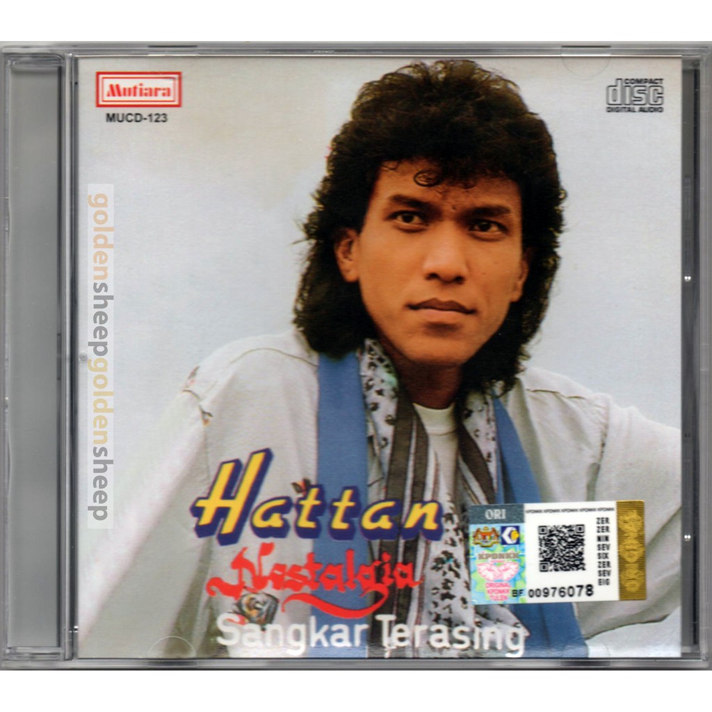 HATTAN - Nostalgia (Sangkar Terasing) 1987 / 2016 MUTIARA CD (1st ...