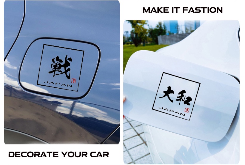 JDM Japanese Style Car/Motorcycle Reflective Stickers Anime Nightkids ...