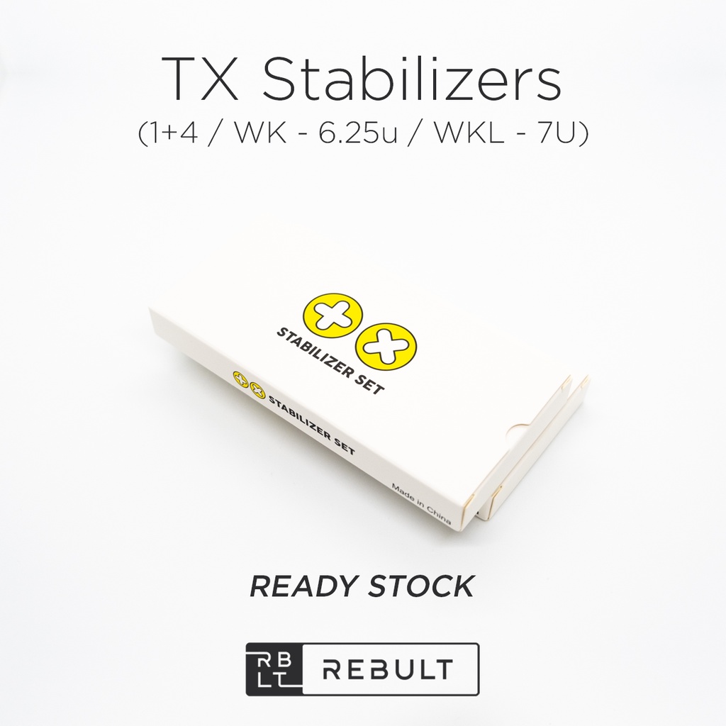 TX Stabilizers (AP) (PCB-Mount) Set for Mechanical Keyboards | Shopee ...