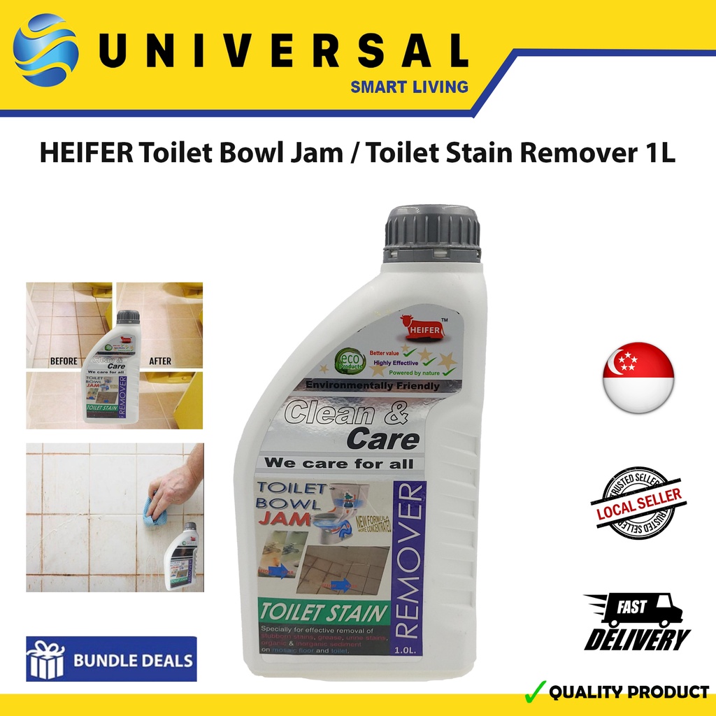 [SG SHOP SELLER] HEIFER Toilet Bowl Jam / Toilet Stain Remover 1L ...