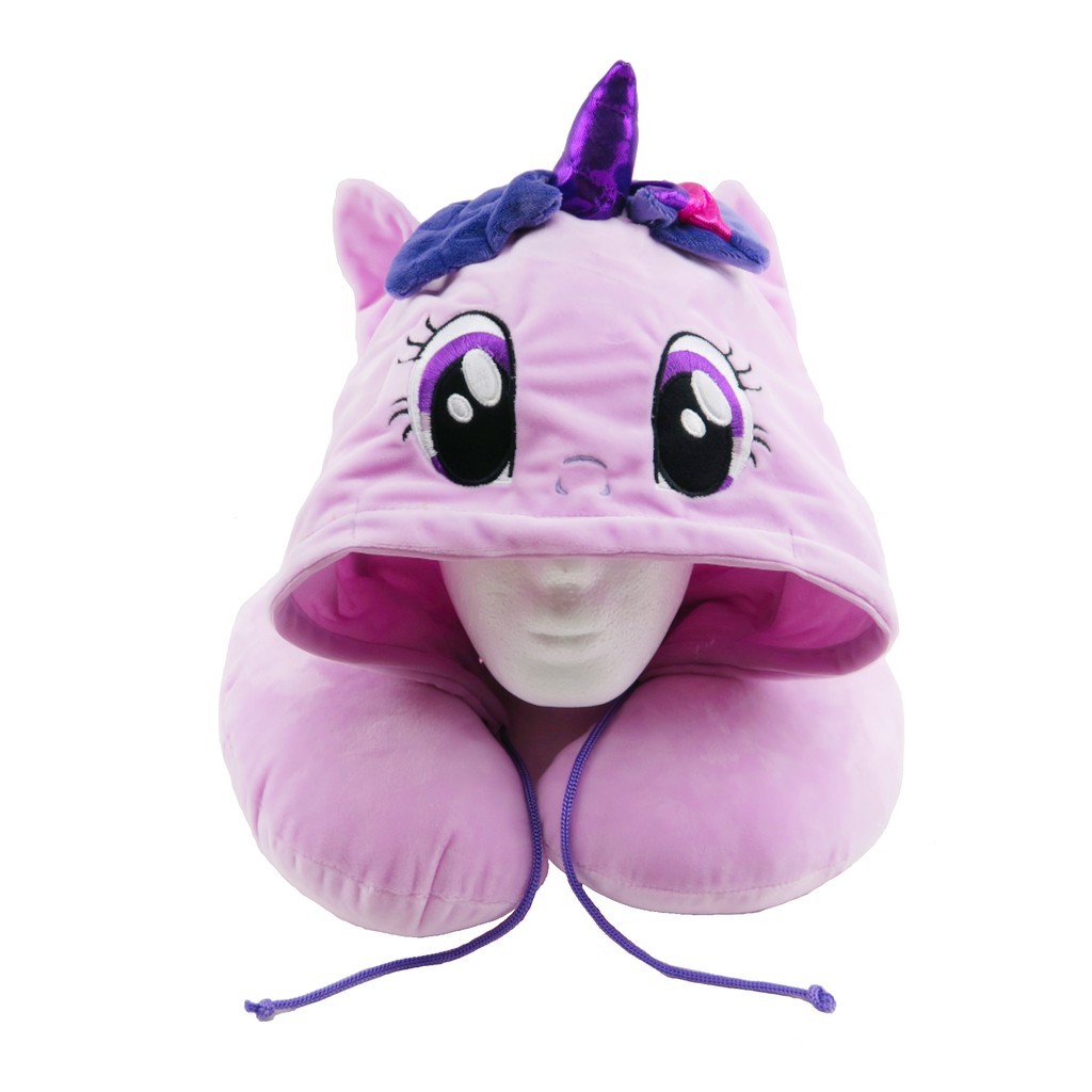 My Little Pony Super Soft Hoodie Neck Pillow - Twilight Sparkle ...