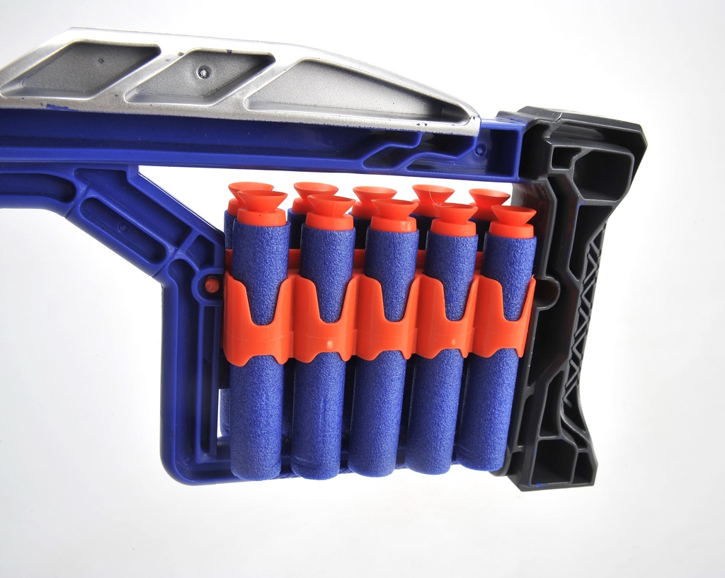 FERZ Armed Force Fighter Blaster, Includes 20 Soft Bullets, Eyeglasses ...