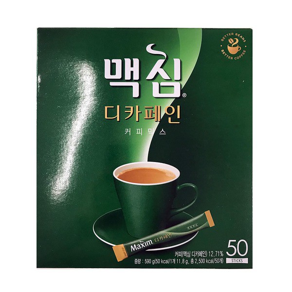 Maxim Decaffeinated Coffee Mix Stick 100T | Shopee Singapore