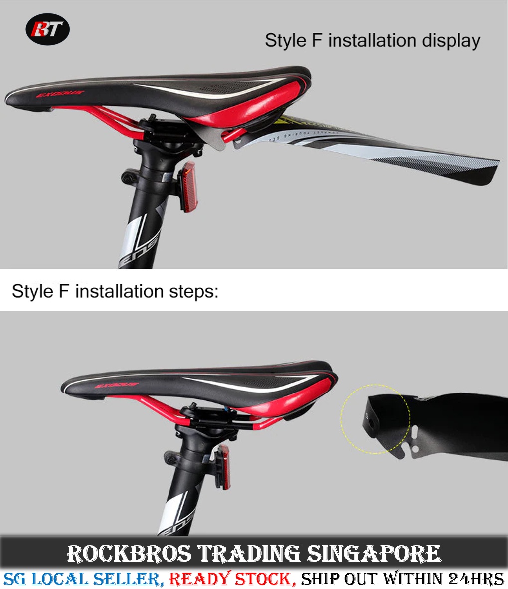 [SG Seller] Enlee mud guard bicycle fender bicycle mudguard MTB hard ...