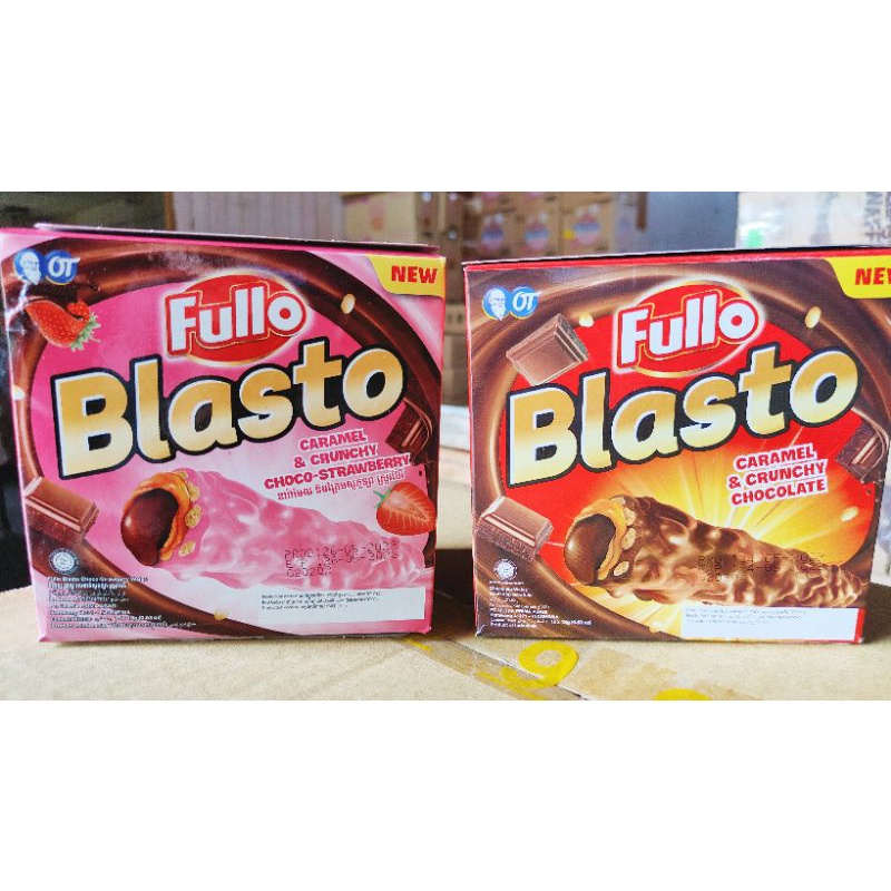 Fullo Blasto Chocolate Bar Wafers Lacto-Vegetarian Flavor, Strawberry ...