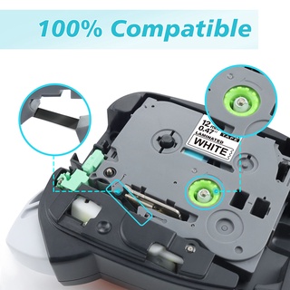 【Ready Stock】6mm 9mm 12mm Compatible Brother Label Tape brother printer ...
