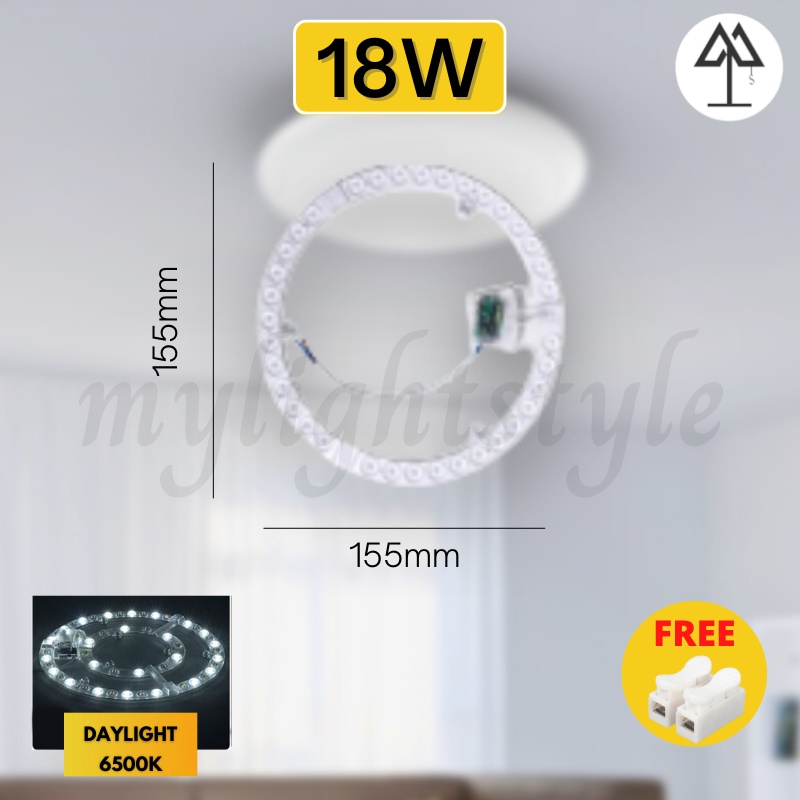 MODULE LIGHT 18W/24W/36W/48W/72W ROUND CIRCULAR TUBE REPLACEMENT 3 ...