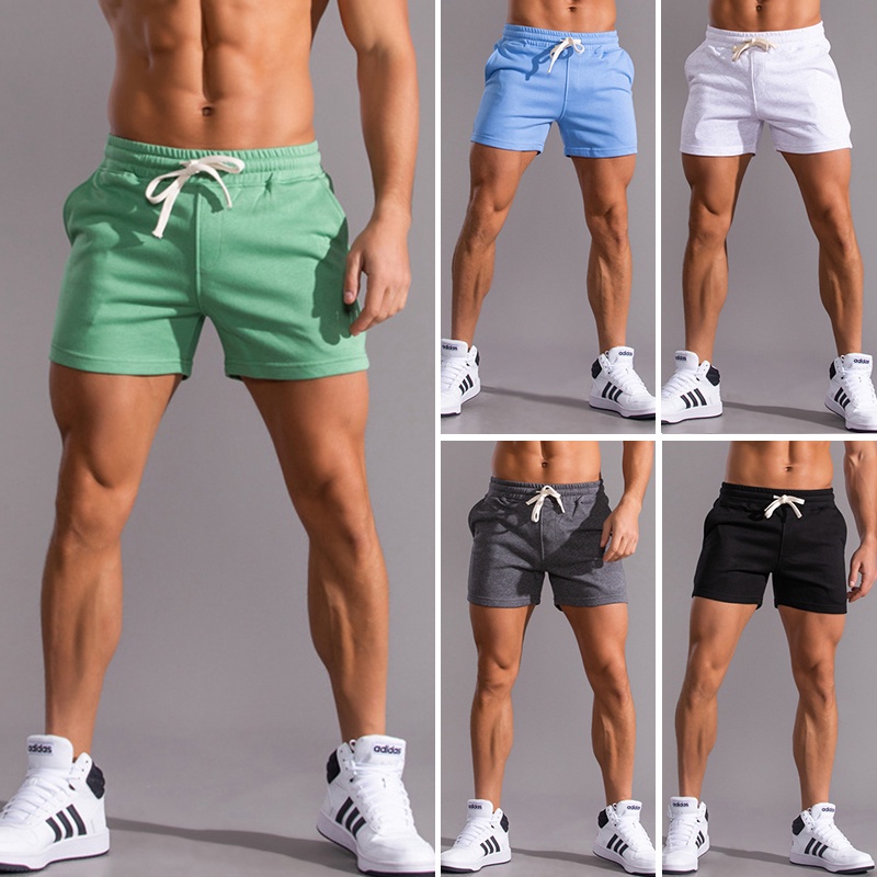 New Cotton Soft Shorts Men Casual Jogging Sport Short Pants Summer Male ...